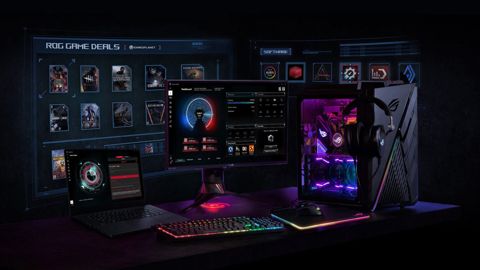 آموزش کار با نرم افزار armoury crate ایسوس و تنظیمات آن - تکنولایف